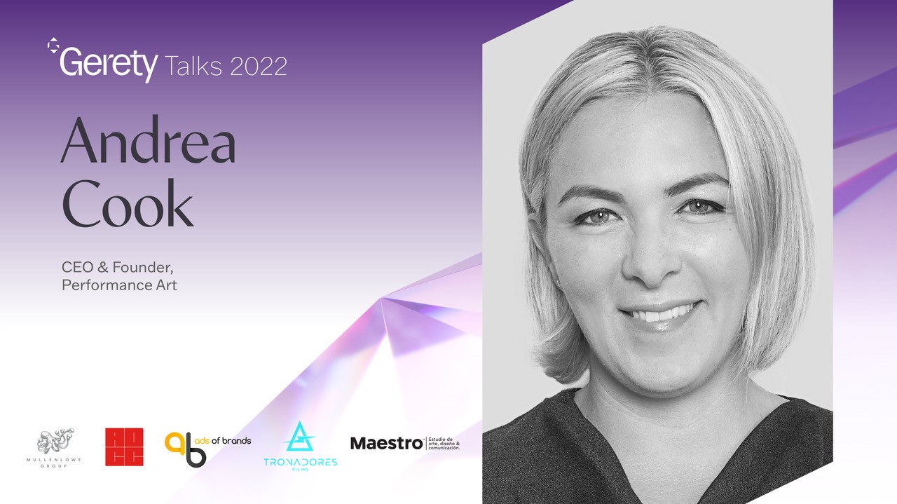 Gerety Talks with Andrea Cook | Gerety Awards 2025